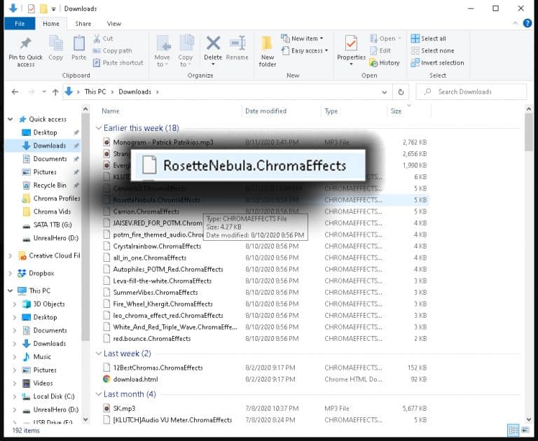 How to Import Razer Chroma Profiles – UnrealHero