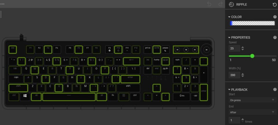 Electricity Razer Chroma Profile – UnrealHero